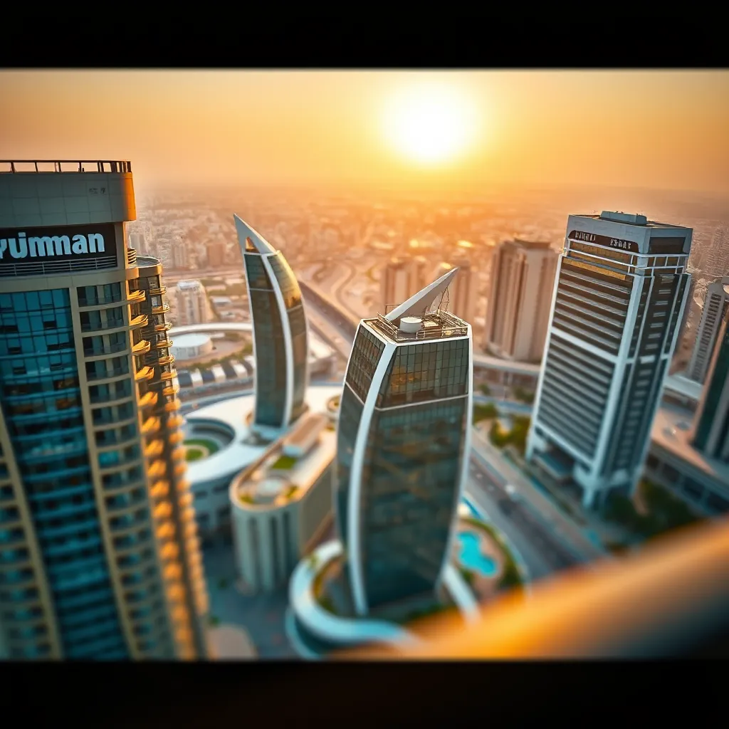 Exploring the Business Tower Burjuman in Dubai
